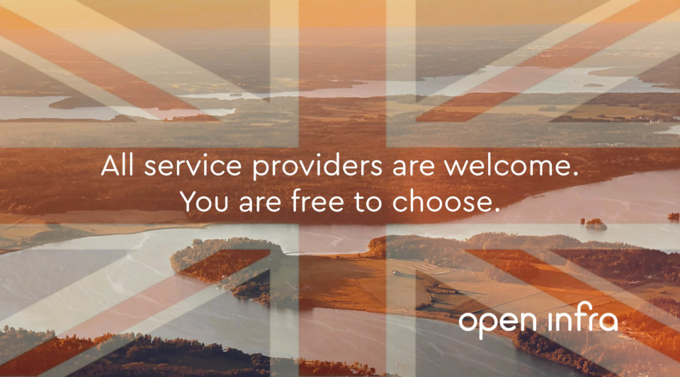 Premiere! Open Infra has deployed the first customers to our full fibre ...